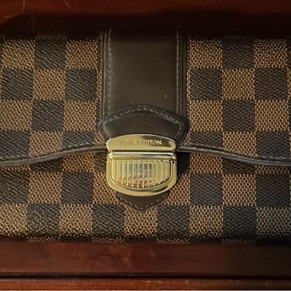 Louis Vuitton | Bags | Louis Vuitton Damier Ebene Pattern Coated Canvas ...